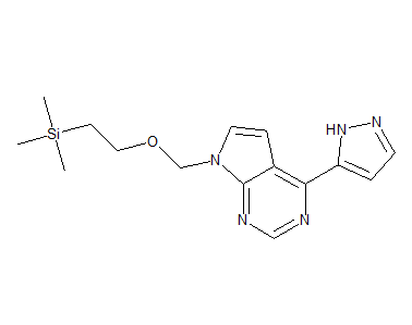 4-(1H-Pyrazol-4-yl)-7-((2-(trimethylsilyl)ethoxy)methyl)-7H-pyrrolo[2,3-d]pyrimidine_上海瑞一-Ruiyi Tech